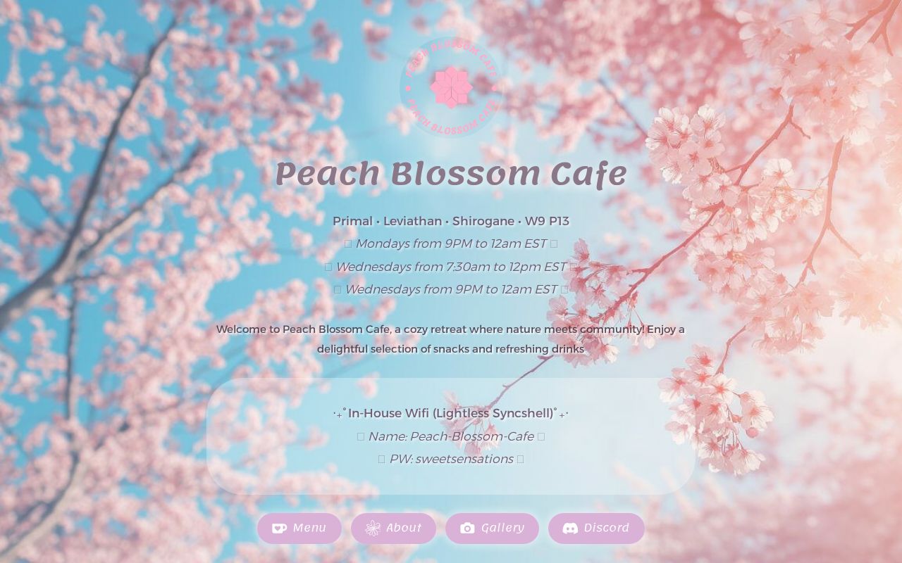 Peach Blossom Cafe